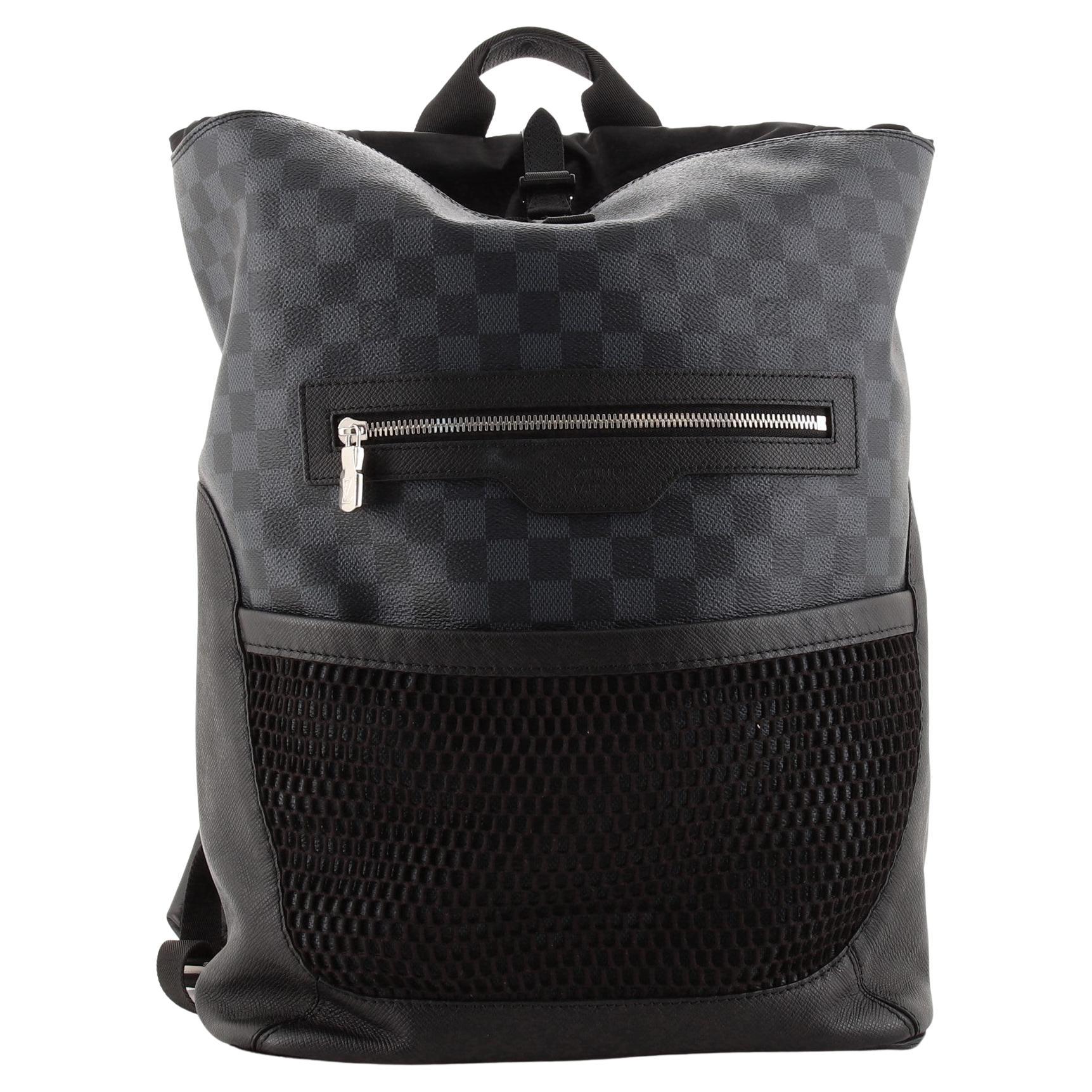 Louis Vuitton Andy Backpack Limited Edition Camouflage Damier Cobalt at ...
