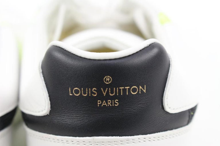 Louis Vuitton Men's 10 US White x Yellow Gradient LV Run Away Sneaker ...