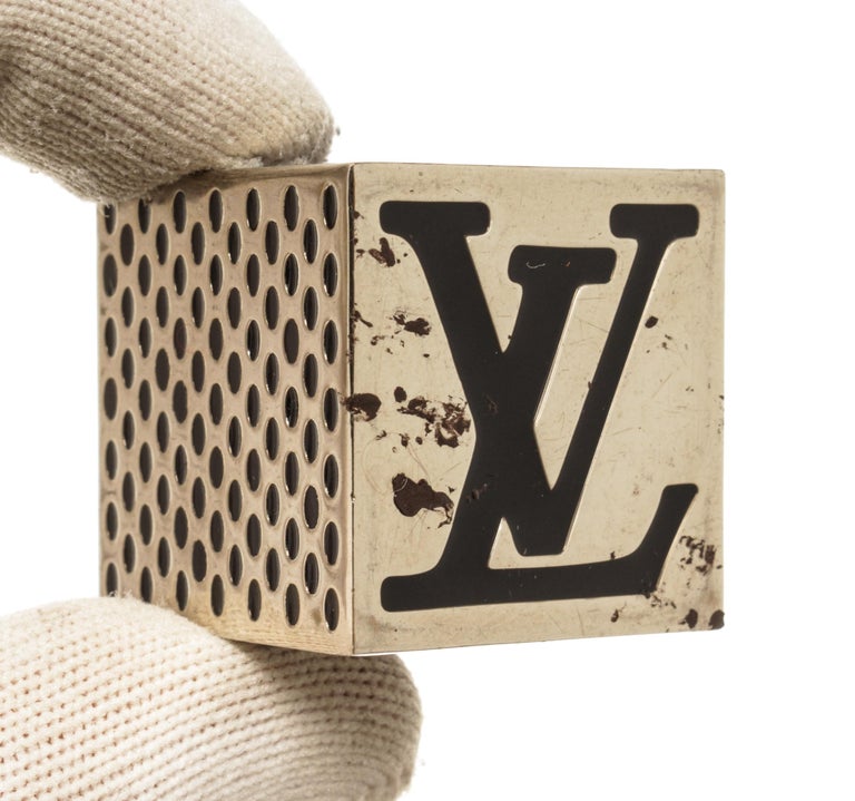 Louis Vuitton Metal Magnetic Cube Game VIP Puzzle at 1stDibs
