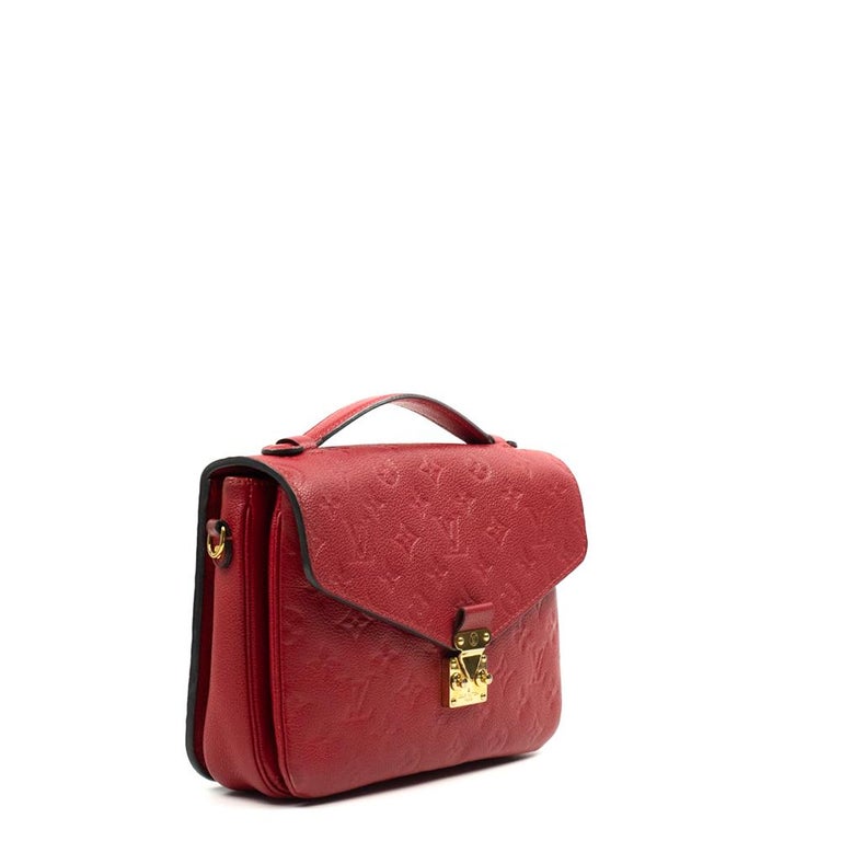 LOUIS VUITTON, Metis in red leather at 1stDibs