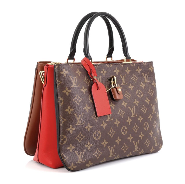 Louis Vuitton Millefeuille Handbag Monogram Canvas and Leather at 1stDibs