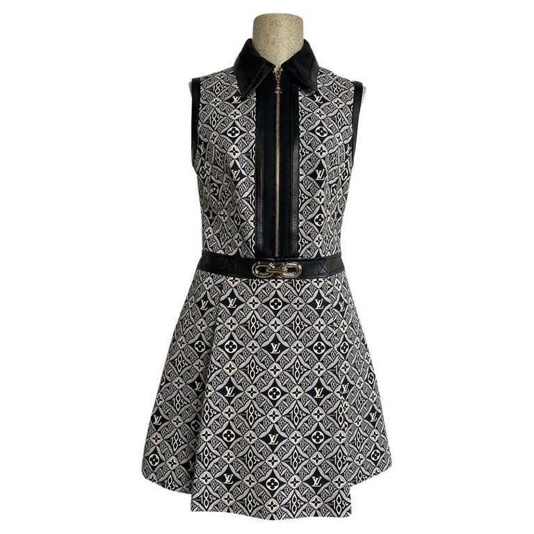 Louis Vuitton mini dress Since 1854 in jacquard. For Sale at 1stDibs