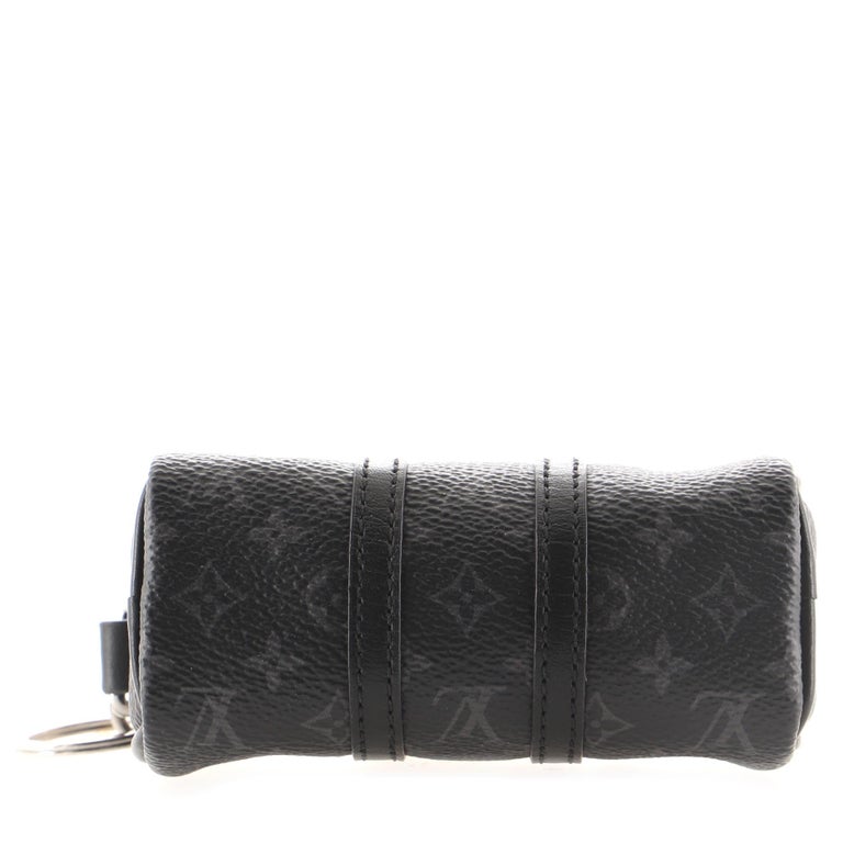 Louis Vuitton Mini Keepall Bag Charm And Key Holder Monogram Eclipse ...
