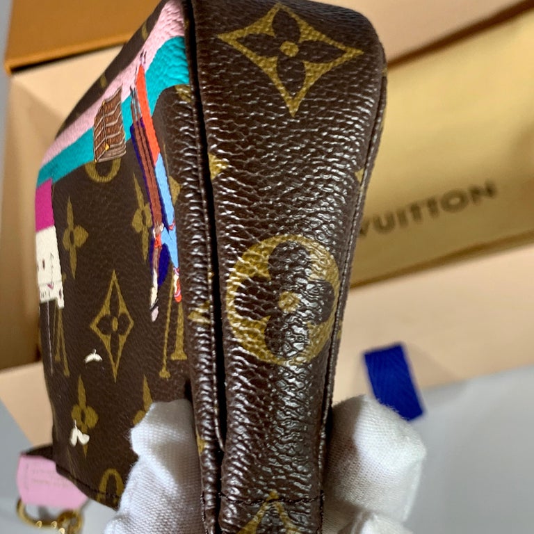 Louis Vuitton Mini Pochette Handbag Limited Edition Designer Monogram ...