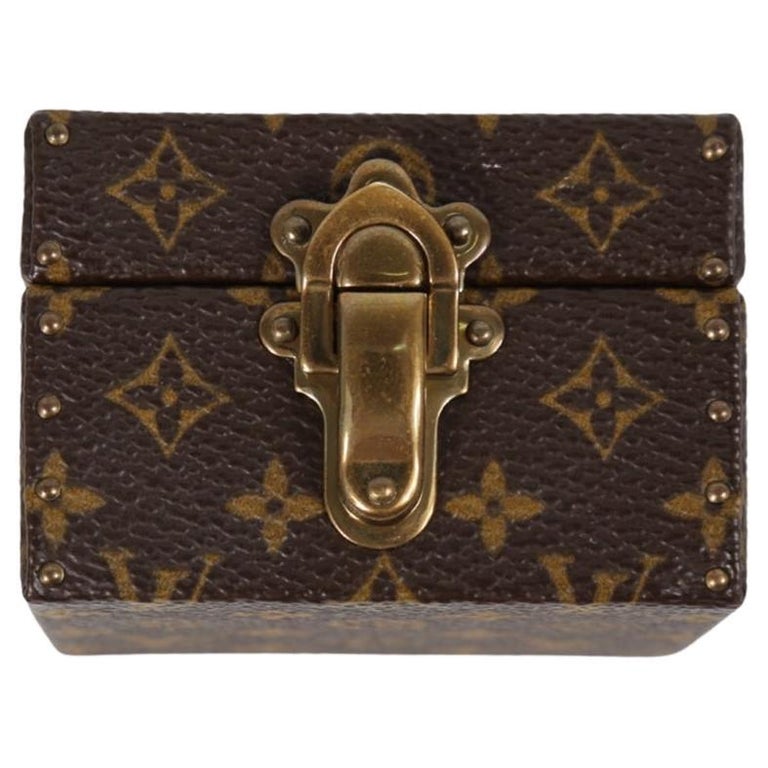 LOUIS VUITTON MINI RING TRUNK CASE Monogram For Sale at 1stDibs