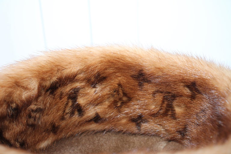 Louis Vuitton Mink Brown Beret For Sale at 1stDibs | louis vuitton ...