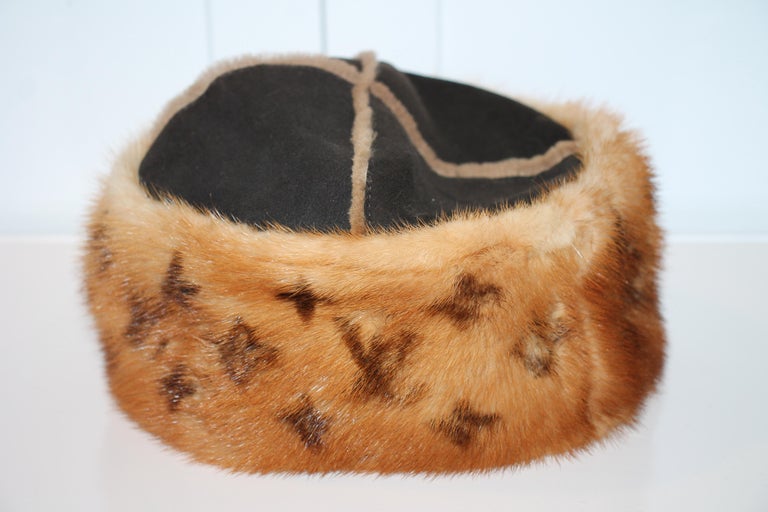 Louis Vuitton Mink Brown Beret For Sale at 1stDibs | louis vuitton ...