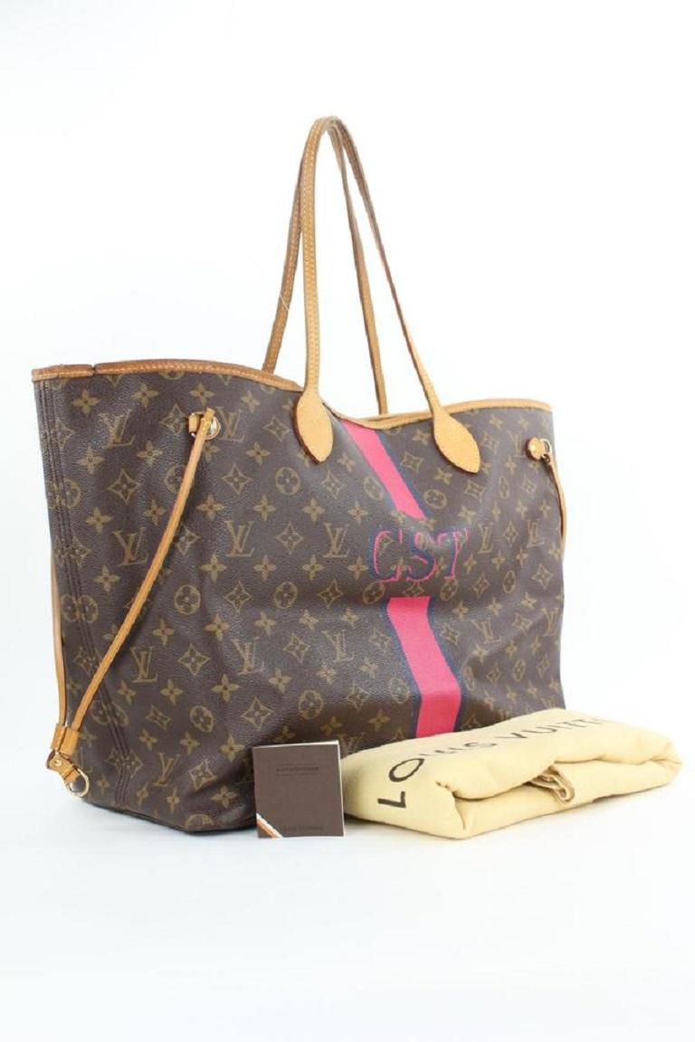 Louis Vuitton Mon Monogram Neverfull GM Tote Bag 862753 at 1stDibs
