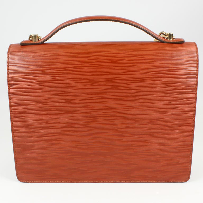 Louis Vuitton Monceau Crossbody Bag in Leather For Sale at 1stDibs