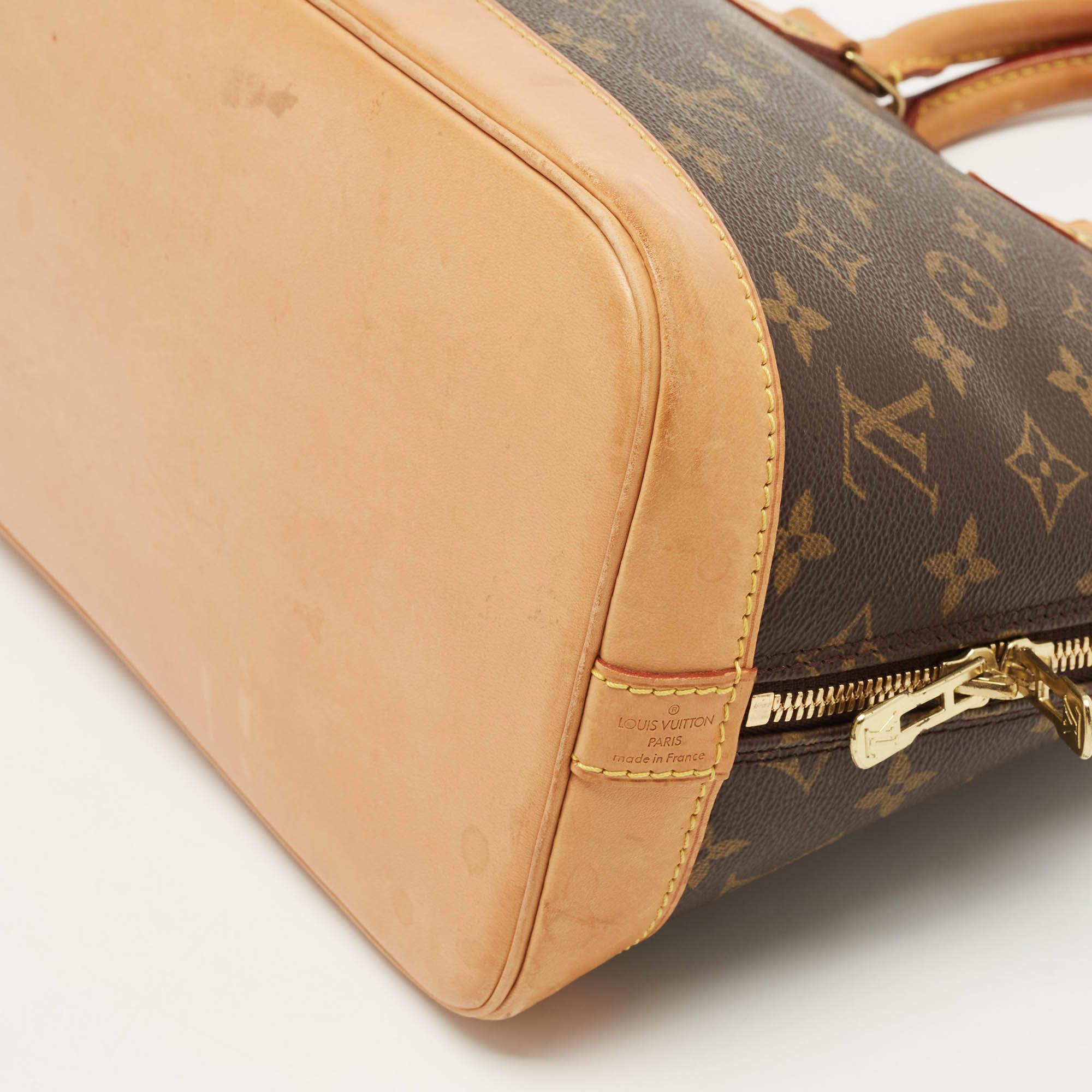 Louis Vuitton Monogram Canvas Alma PM Bag For Sale at 1stDibs