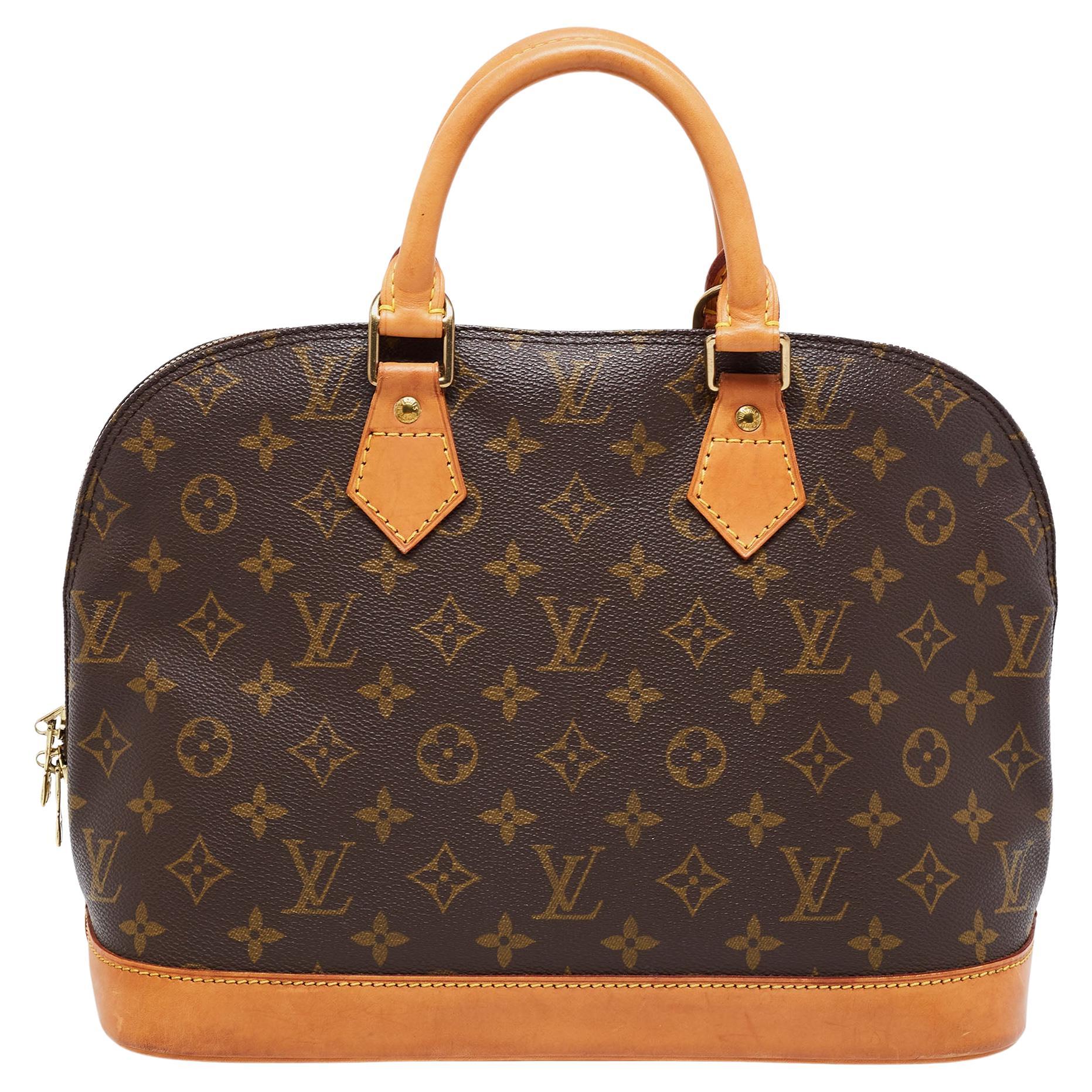Louis Vuitton Monogram Canvas Alma PM Bag at 1stDibs