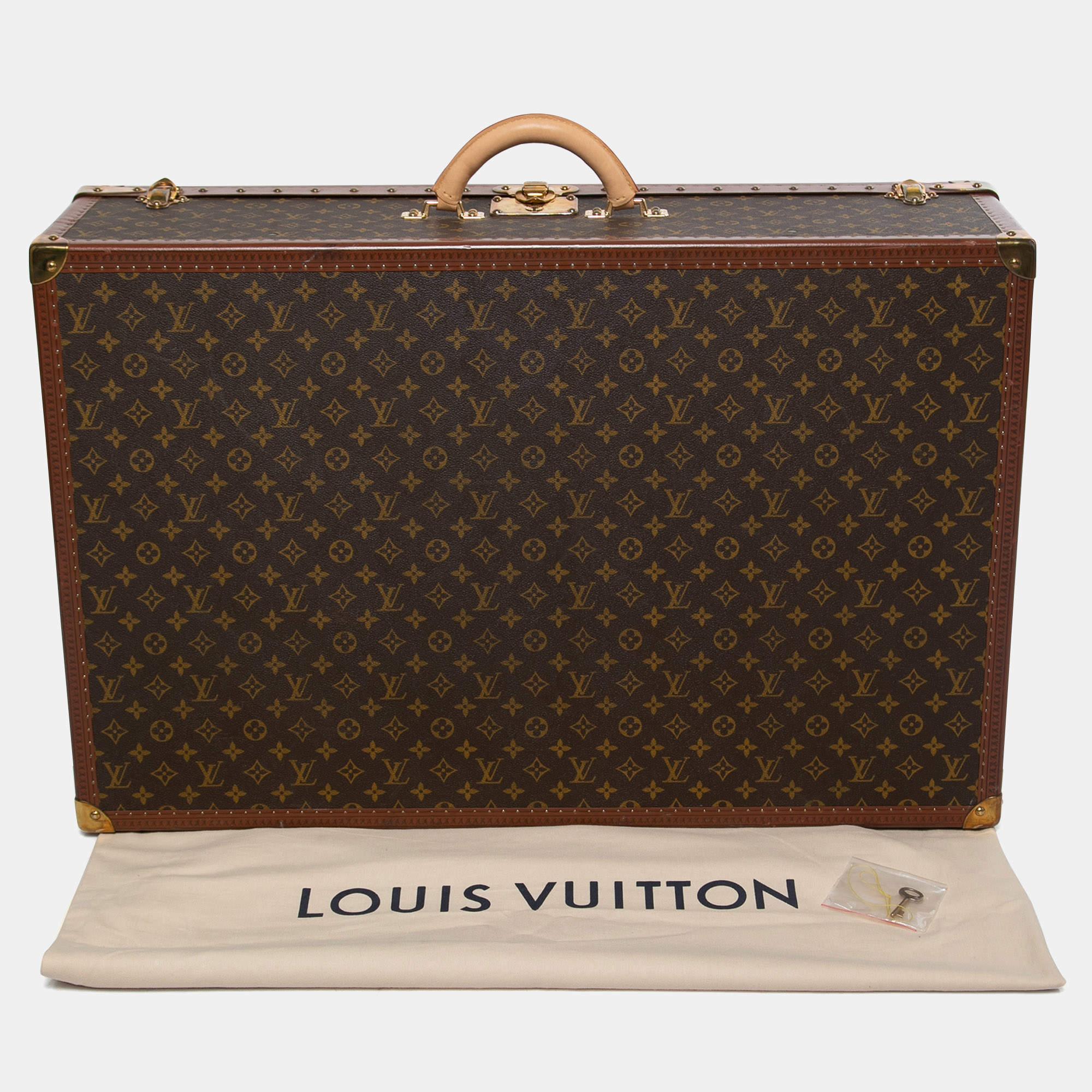 Louis Vuitton Monogram Canvas Alzer 80 Suitcase For Sale at 1stDibs