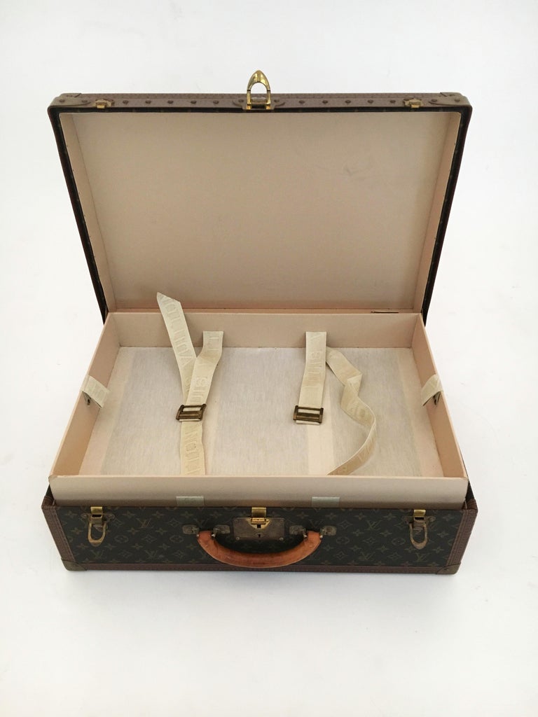 Louis Vuitton Monogram Canvas Alzer Suitcase Trunk Collection "Pyramid ...