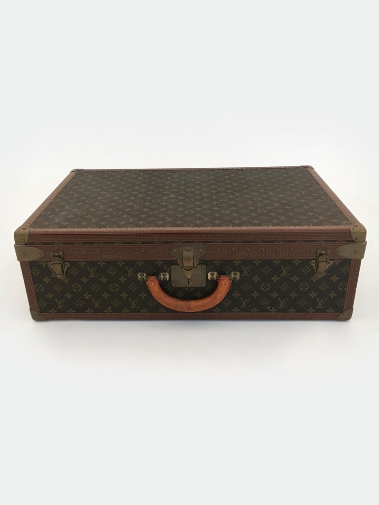 Louis Vuitton Monogram Canvas Alzer Suitcase Trunk Collection "Pyramid ...