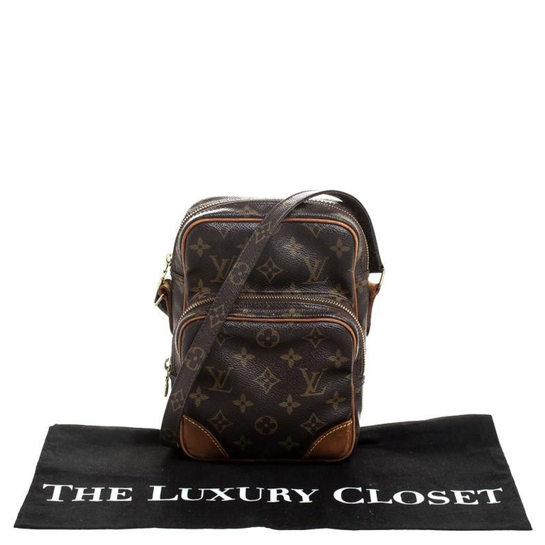 Louis Vuitton Monogram Canvas Amazone Camera Case Bag For Sale at 1stDibs