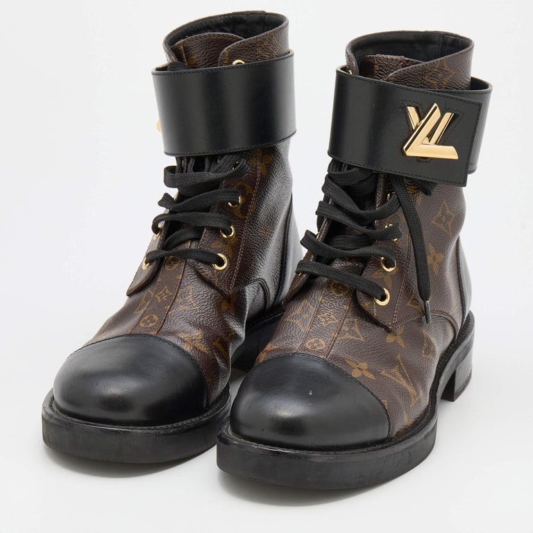 Louis Vuitton Monogram Canvas and Leather Wonderland Ranger Combat ...