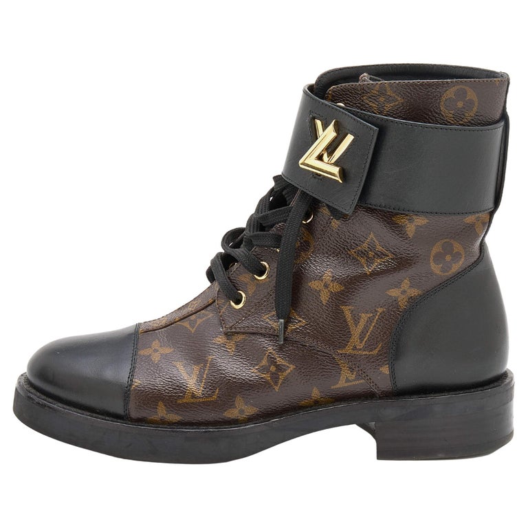 Louis Vuitton Monogram Canvas and Leather Wonderland Ranger Combat ...
