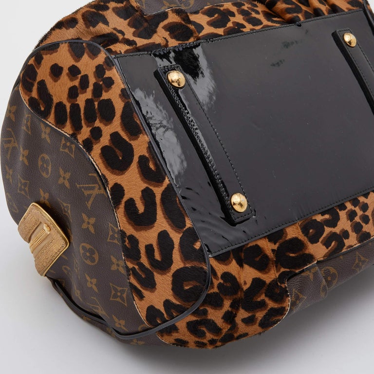 Louis Vuitton Monogram Canvas and Leopard Calfhair Limited Edition ...