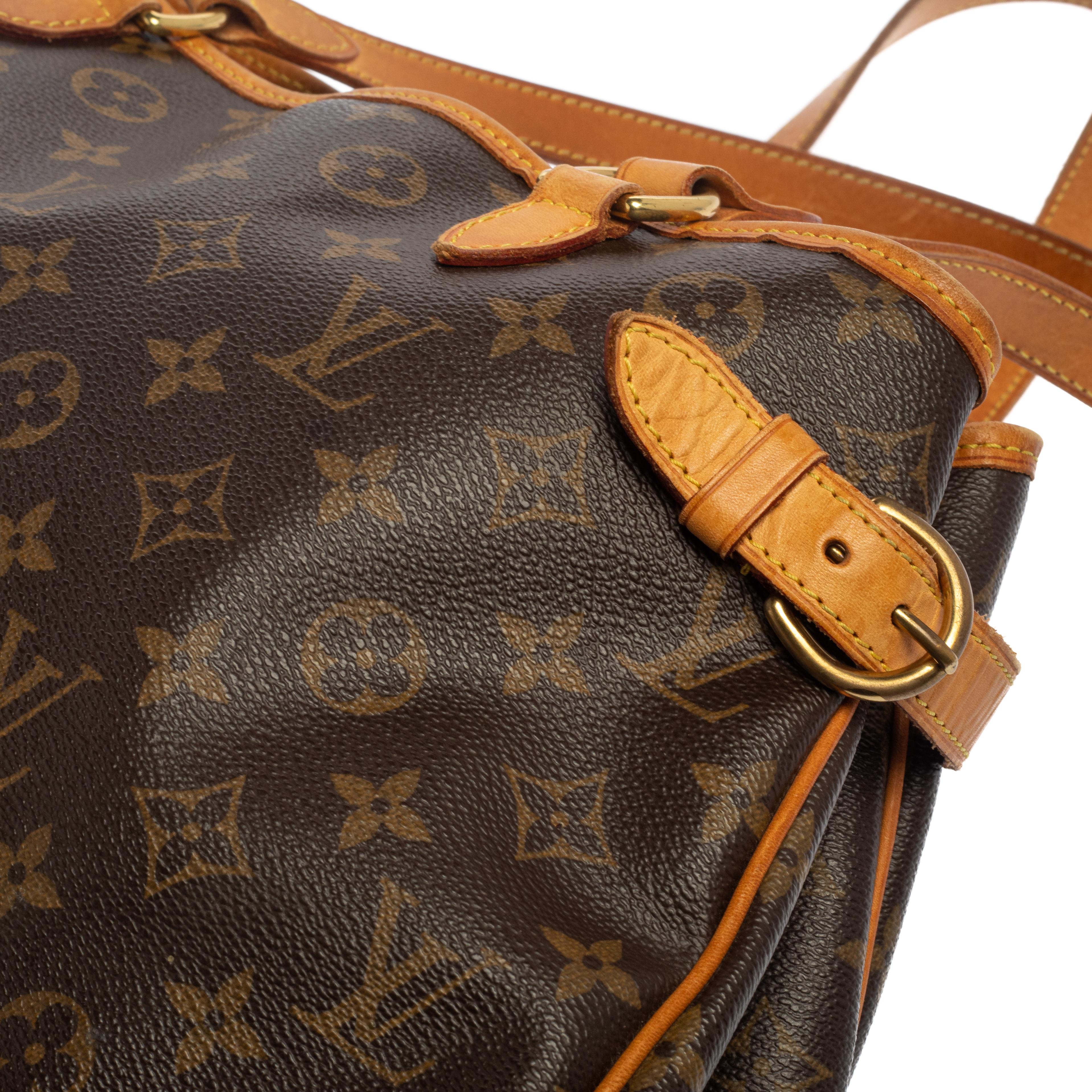 Louis Vuitton Monogram Canvas Batignolles Horizontal Bag at 1stDibs