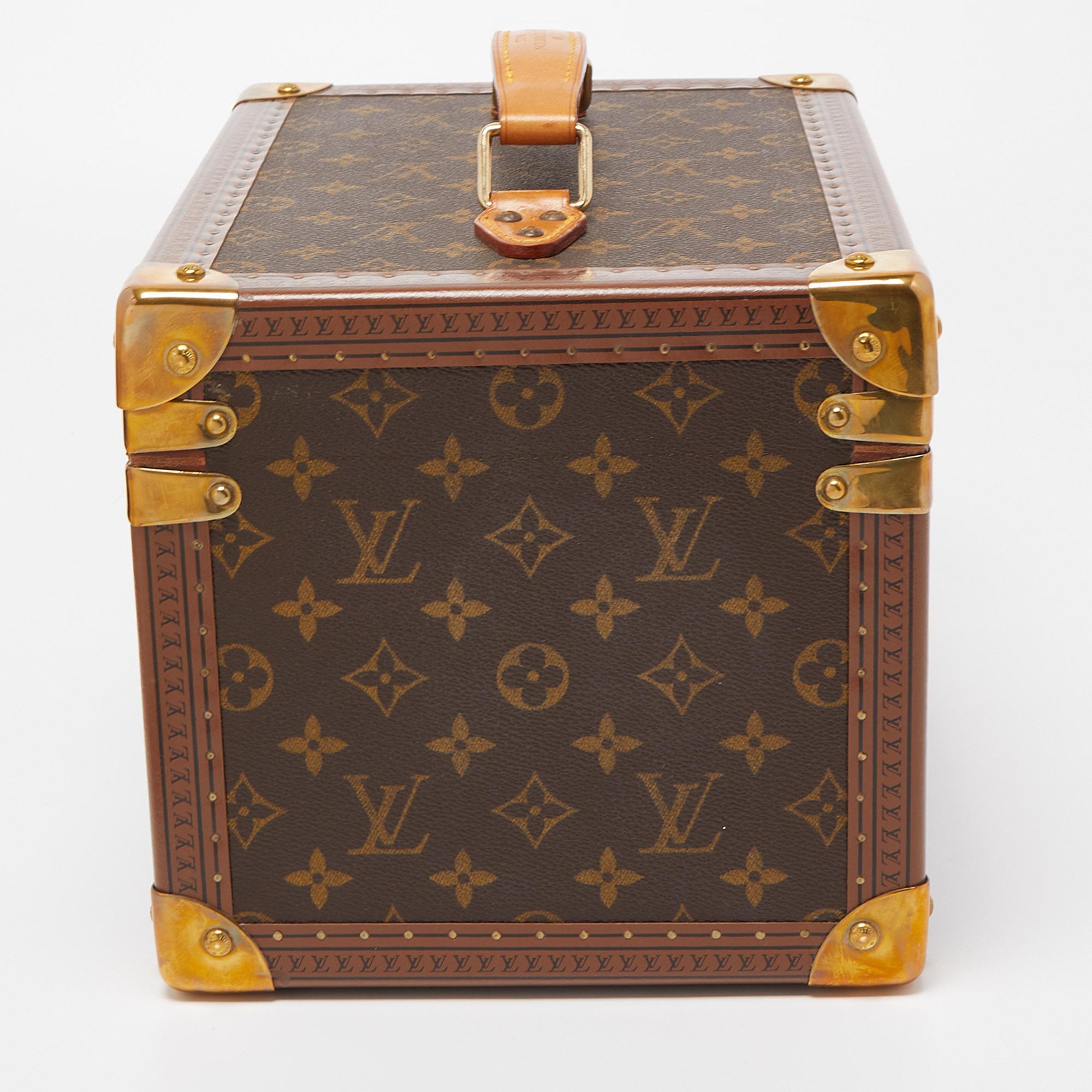 Louis Vuitton Monogram Canvas Boite Flacons Case For Sale at 1stDibs