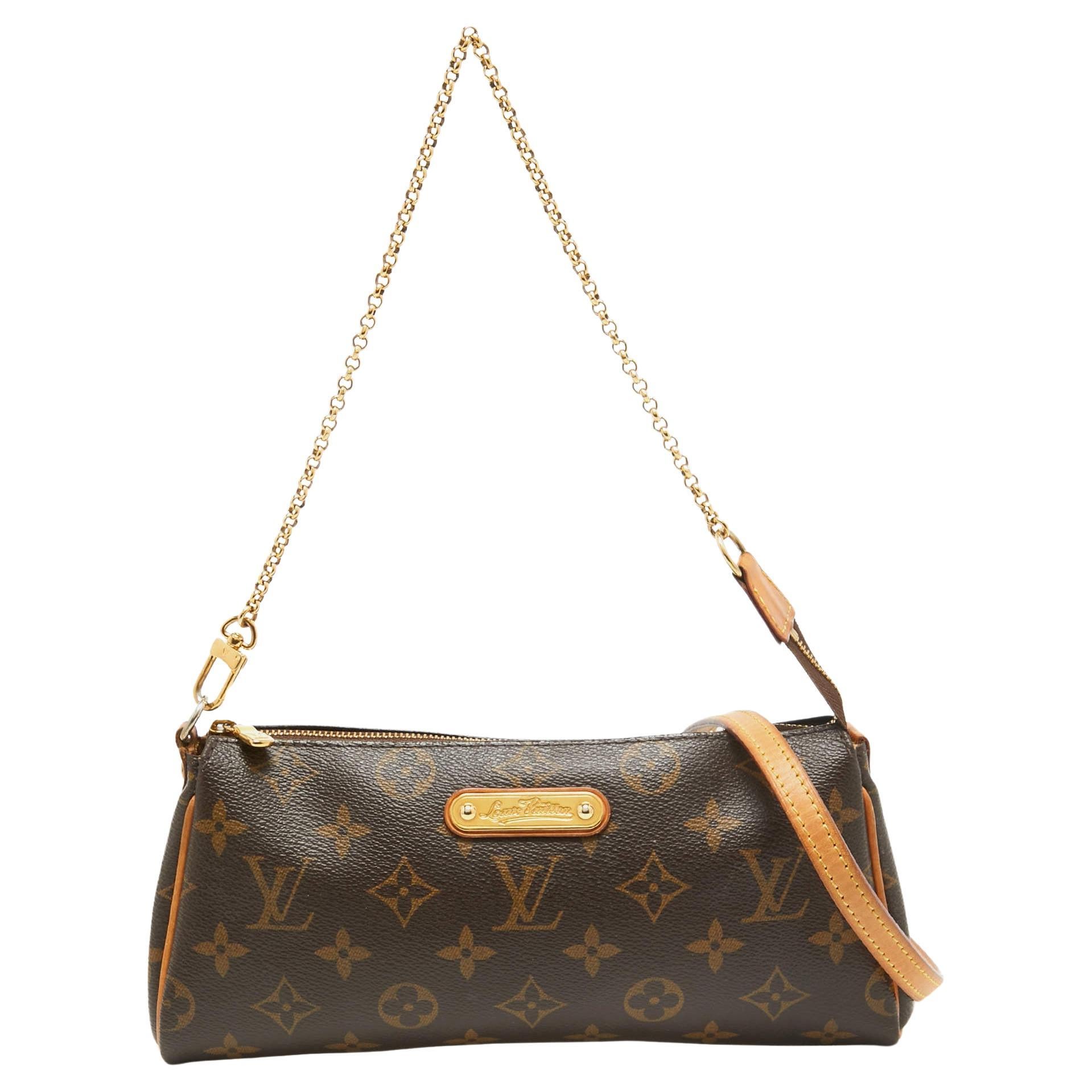 Louis Vuitton Monogram Canvas Eva Pochette For Sale at 1stDibs