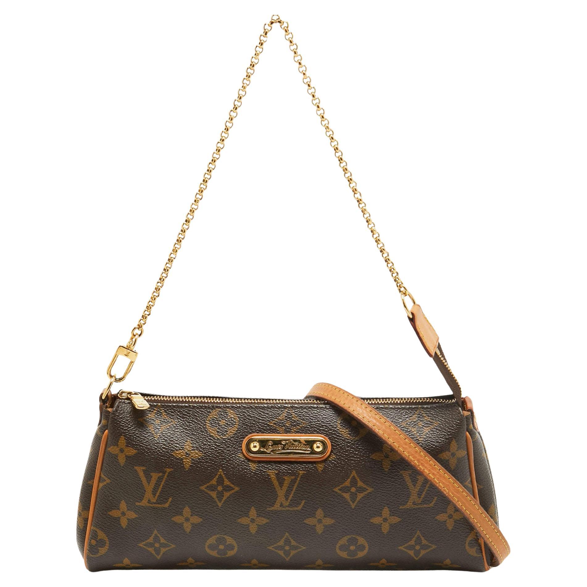 Louis Vuitton Monogram Canvas Eva Pochette For Sale at 1stDibs