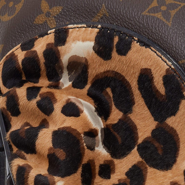 Louis Vuitton Monogram Canvas/Karung Calfhair Limited Edition Polly Bag ...