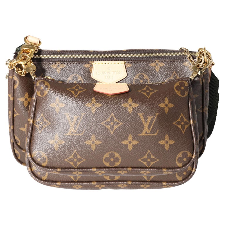 Louis Vuitton Monogram Canvas and Khaki Multi-Pochette Accessoires For ...