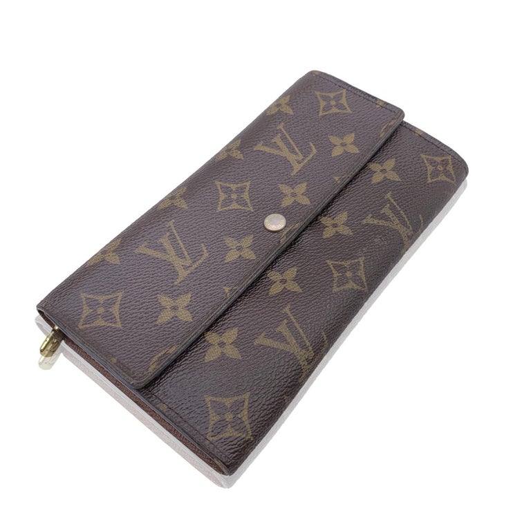 Louis Vuitton Monogram Canvas Long Sarah Continental Wallet For Sale at ...