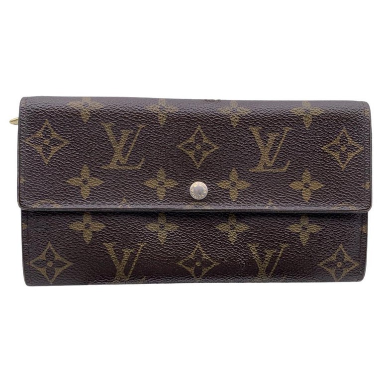 Louis Vuitton Monogram Canvas Long Sarah Continental Wallet For Sale at ...