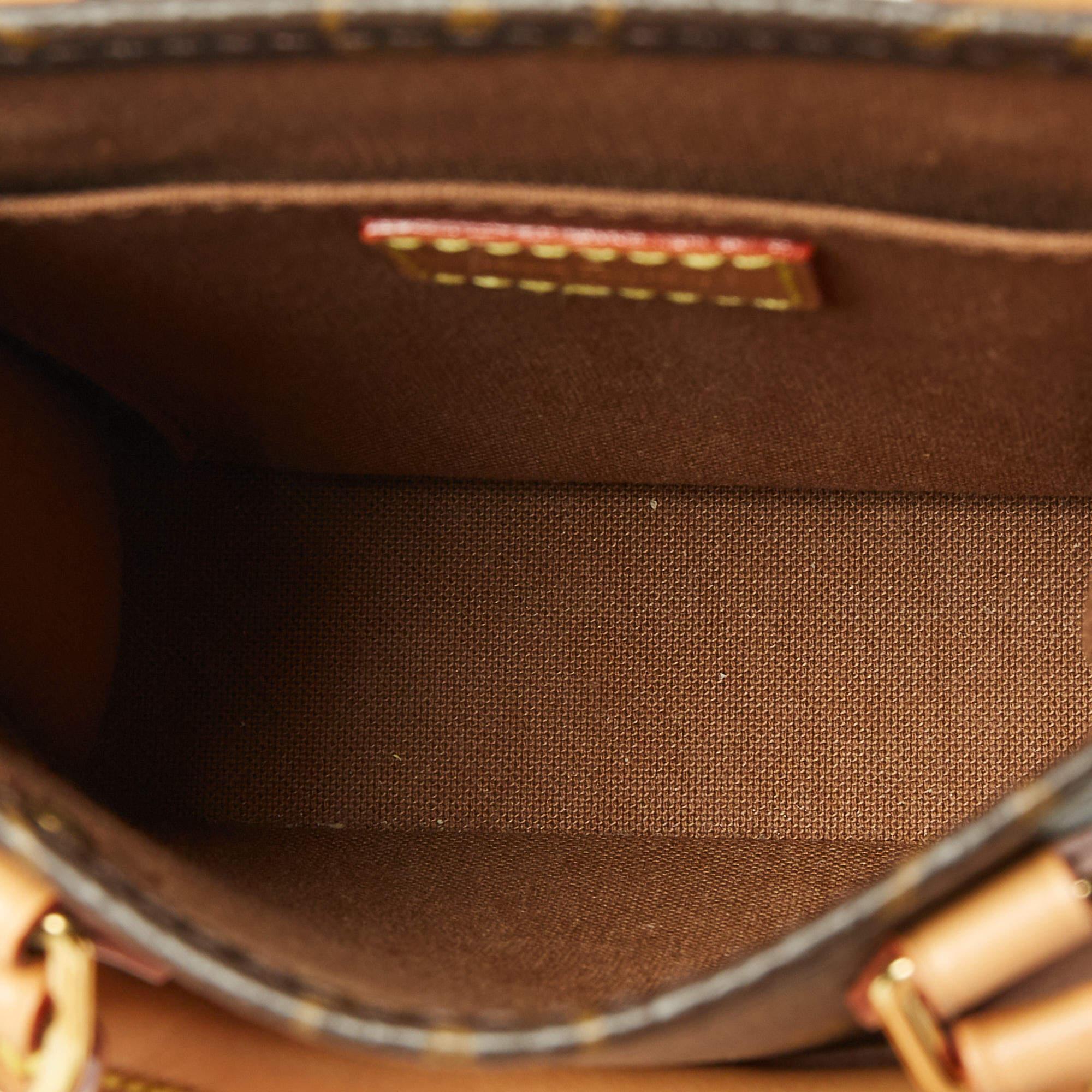 Louis Vuitton Monogram Canvas Petit Sac Plat Bag For Sale at 1stDibs