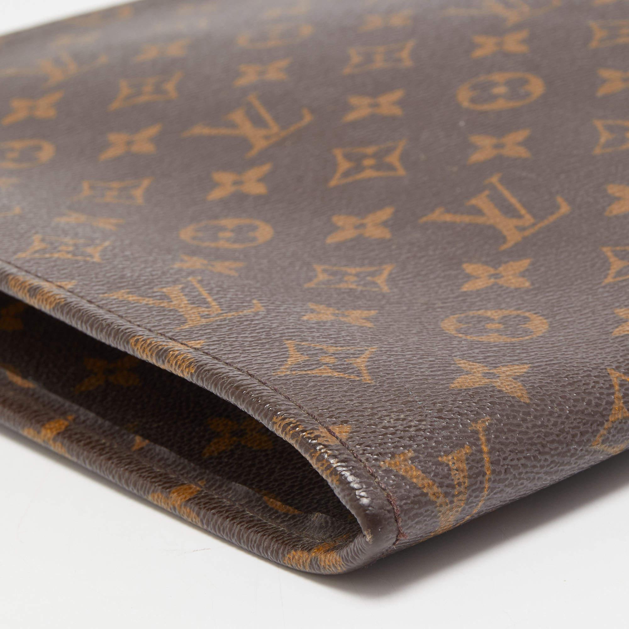 Louis Vuitton Monogram Canvas Poche Document Portfolio Case For Sale at ...
