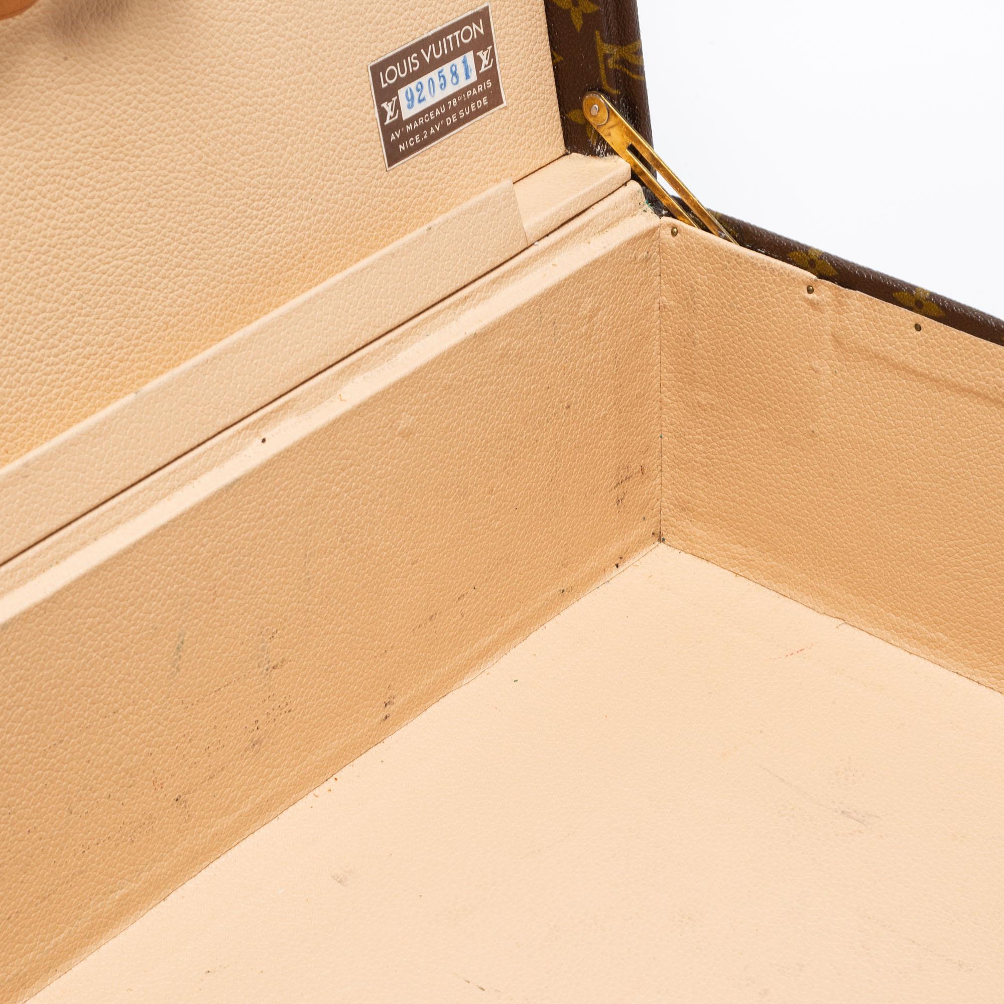 Louis Vuitton Monogram Canvas President Trunk Case at 1stDibs