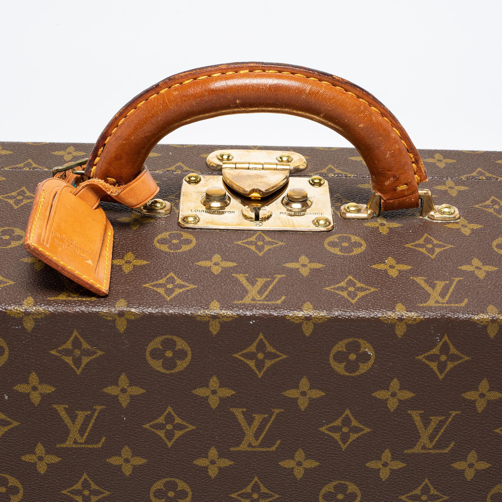 Louis Vuitton Monogram Canvas President Trunk Case at 1stDibs