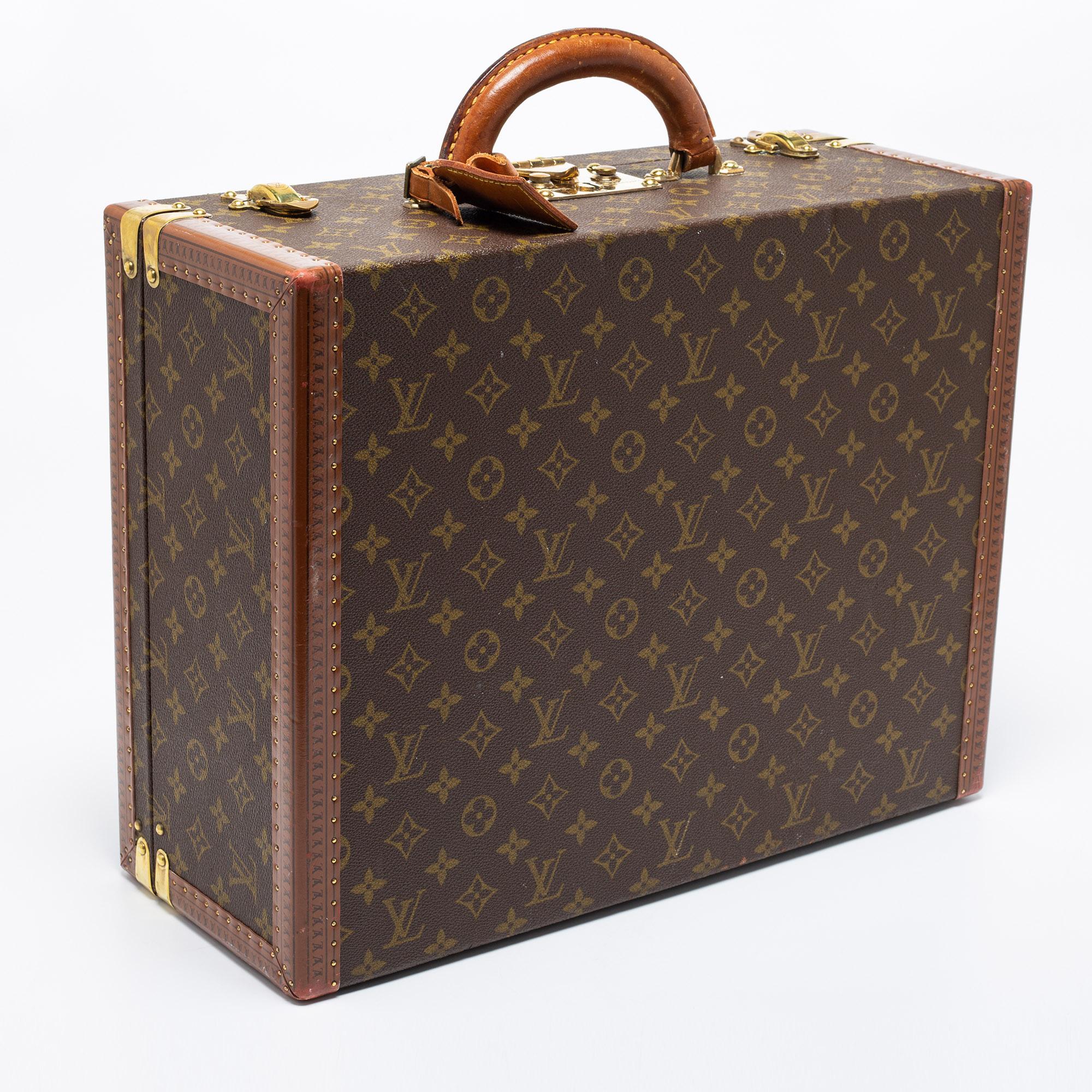 Louis Vuitton Monogram Canvas President Trunk Case at 1stDibs
