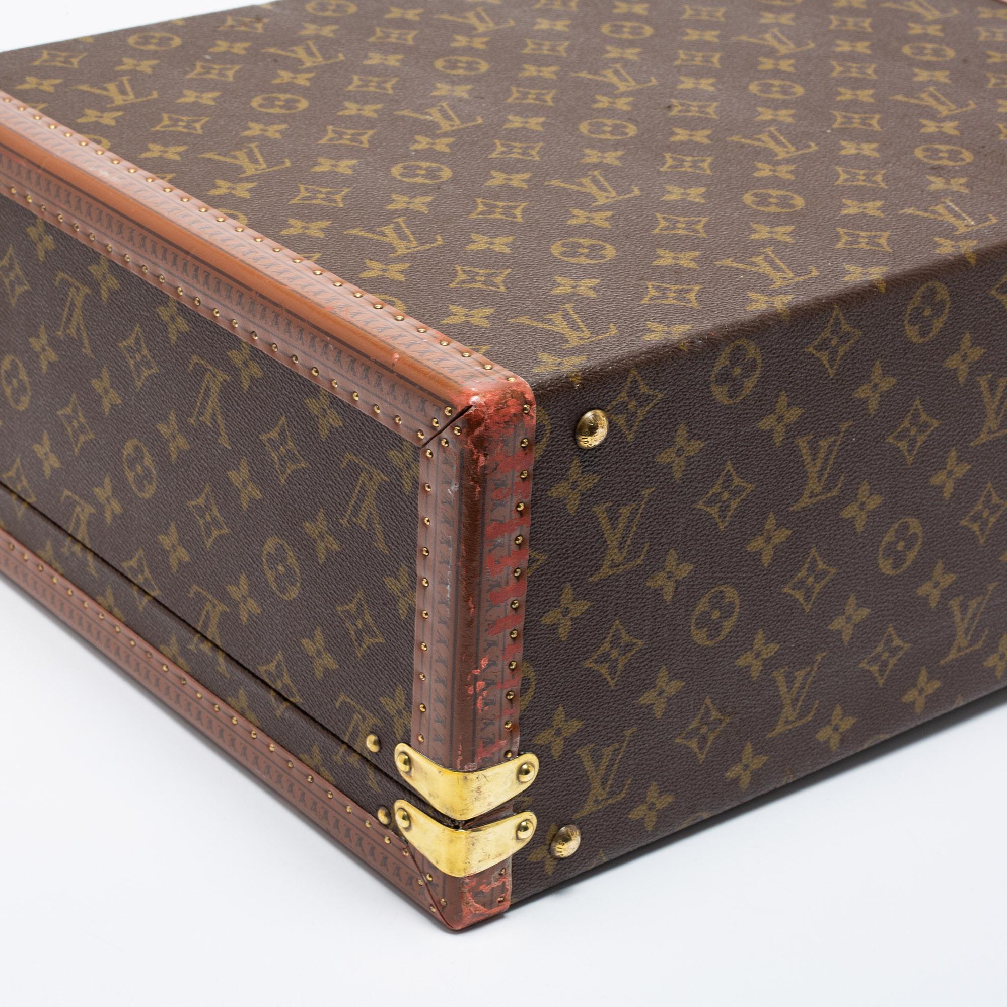 Louis Vuitton Monogram Canvas President Trunk Case at 1stDibs