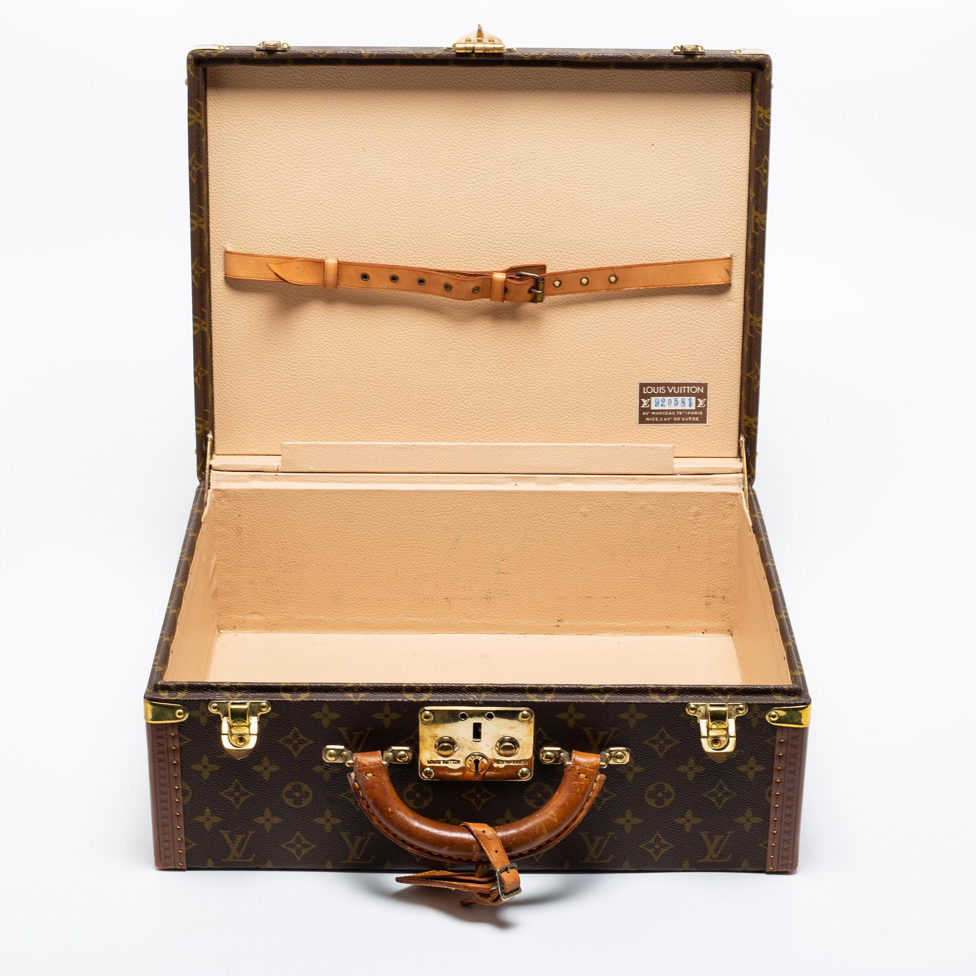 Louis Vuitton Monogram Canvas President Trunk Case at 1stDibs