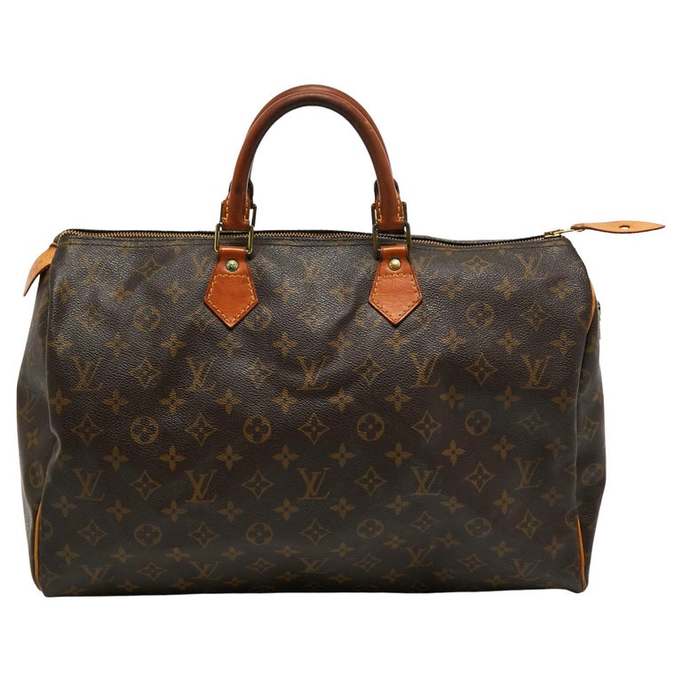 Louis Vuitton Monogram Canvas Speedy 40 Bag For Sale at 1stDibs