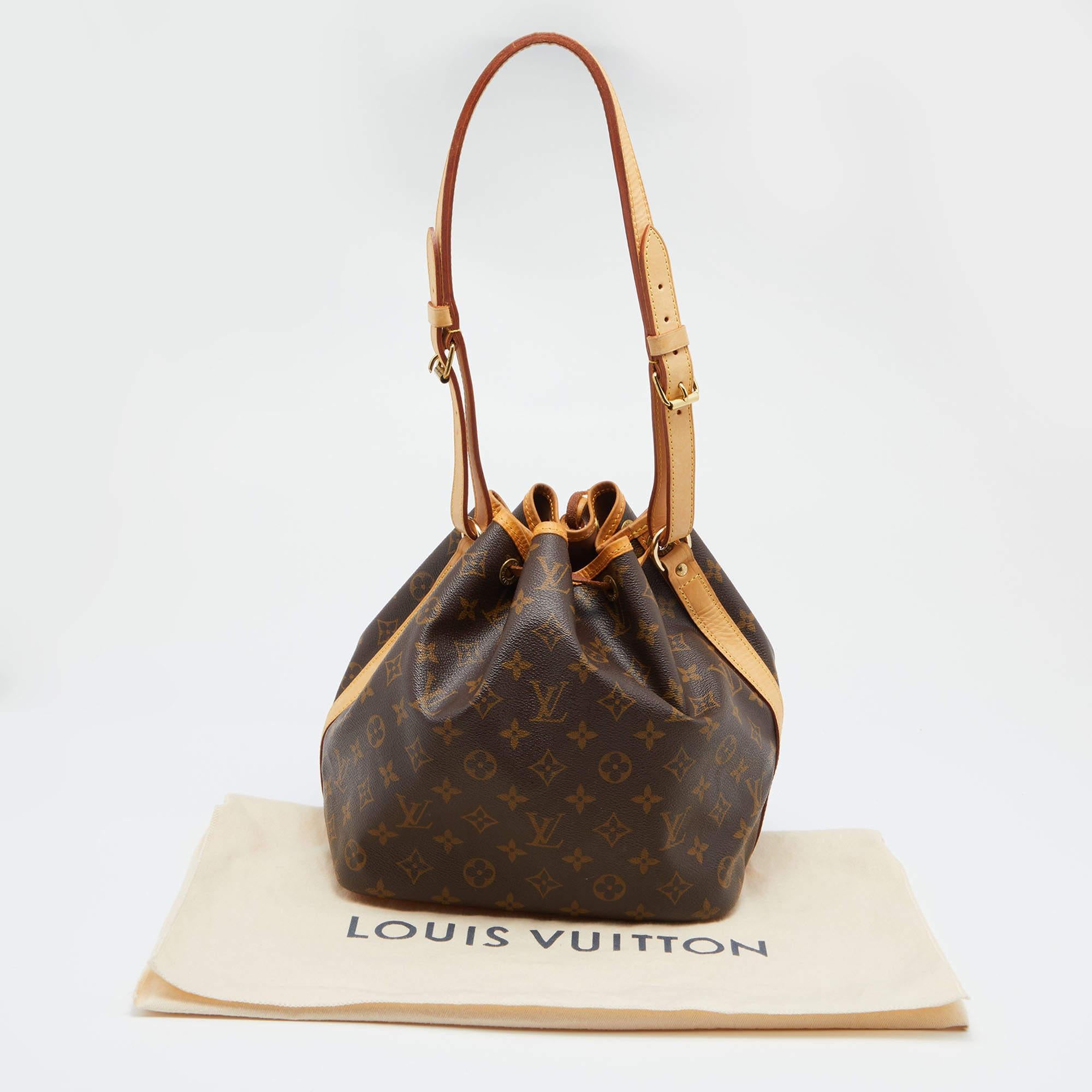 Louis Vuitton Monogram Canvas Vintage Noe Bucket Bag For Sale at 1stDibs