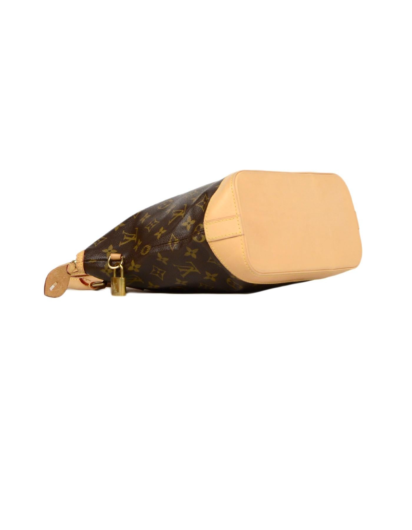 Louis Vuitton Monogram Coated Canvas Lockit PM Bag For Sale at 1stDibs