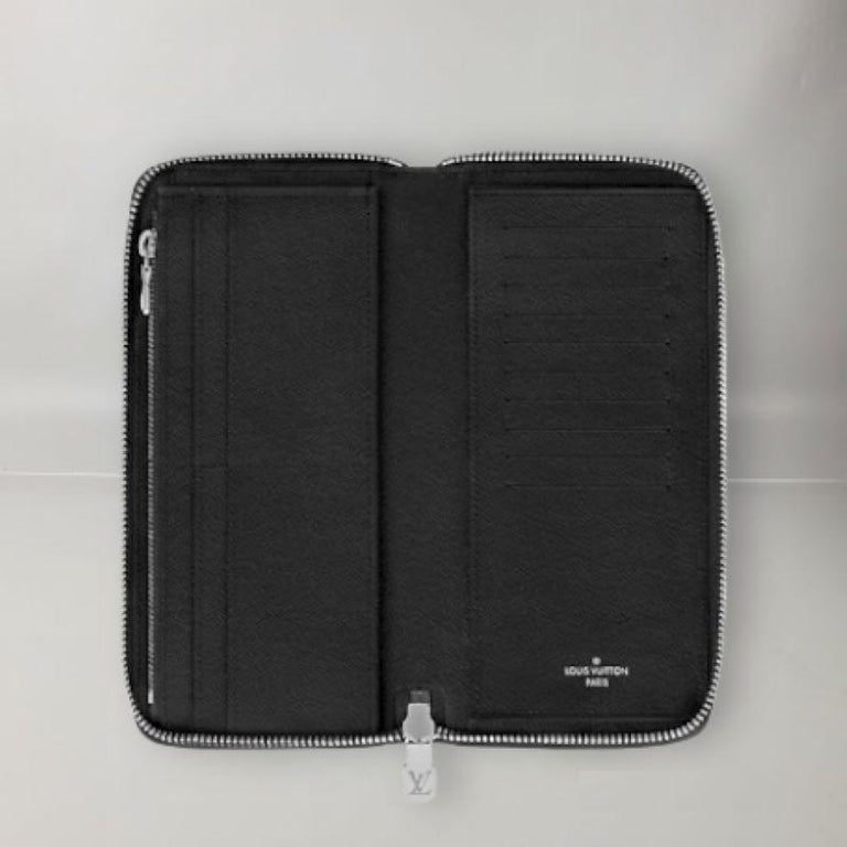 Louis Vuitton Monogram Eclipse Zippy Wallet Vertical For Sale at 1stDibs