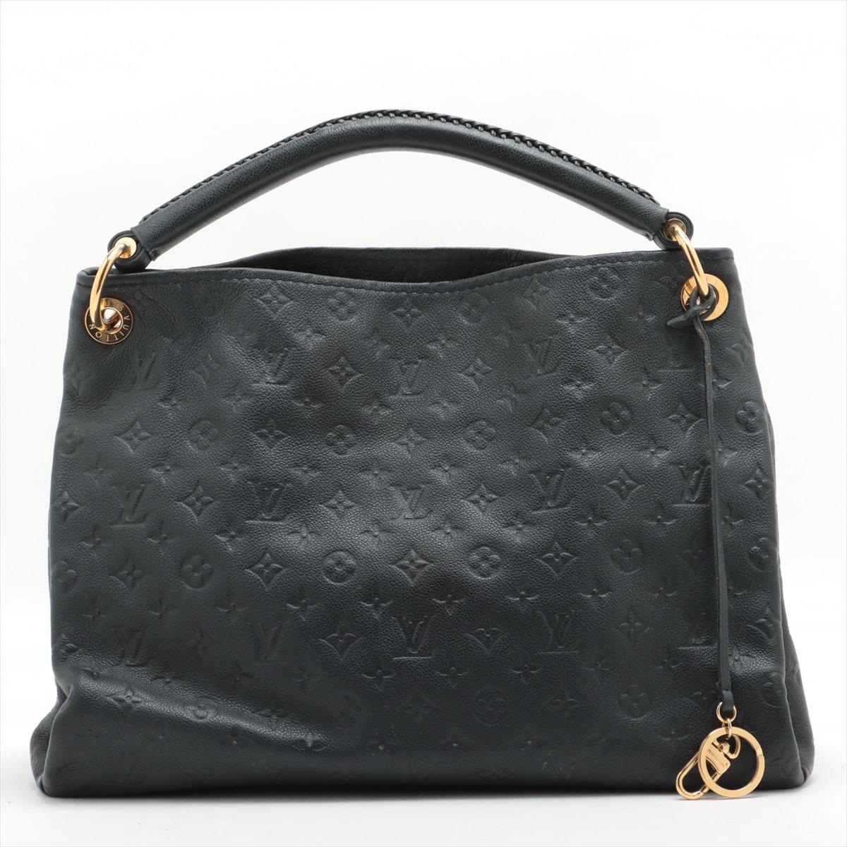 Louis Vuitton Monogram Empreinte Artsy MM Dark Navy For Sale at 1stDibs