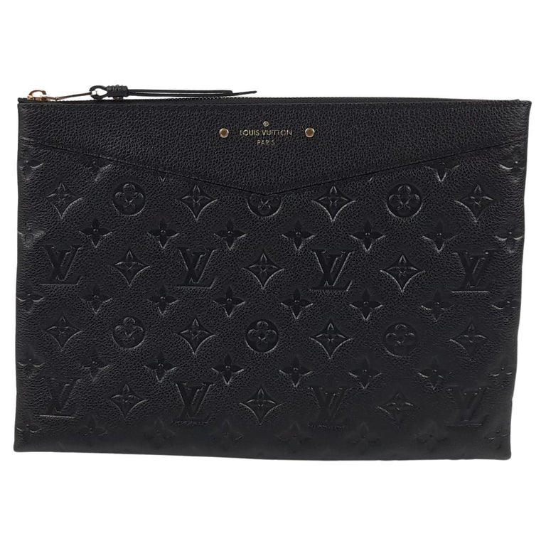 Louis Vuitton Monogram Empreinte leather Daily Pouch For Sale at 1stDibs