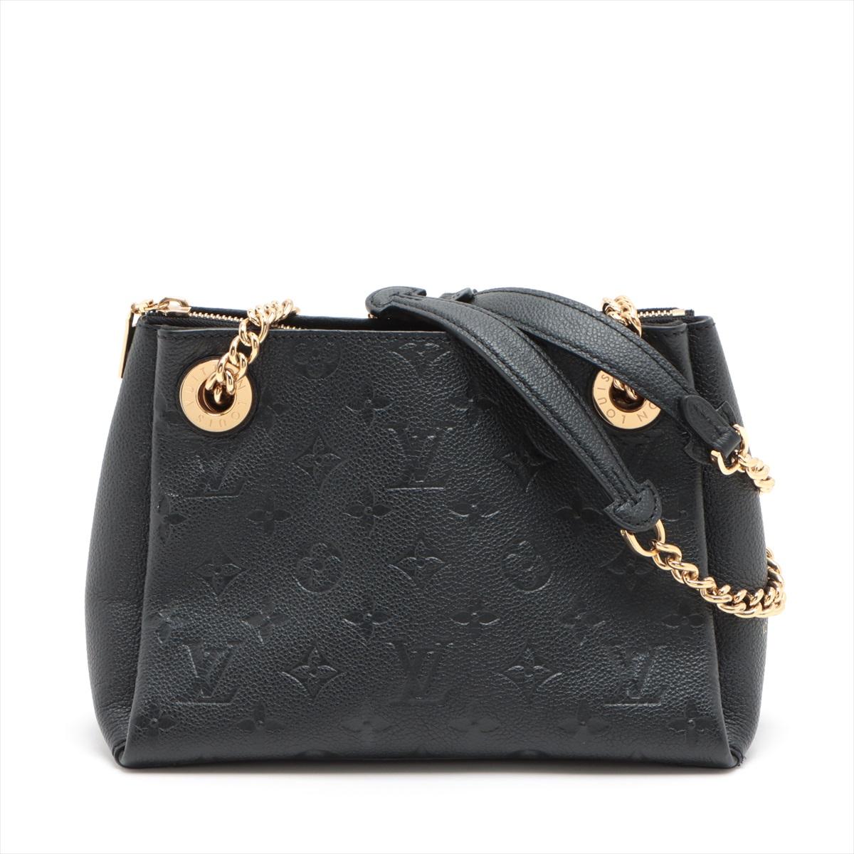 Louis Vuitton Monogram Empreinte Surène BB Black For Sale at 1stDibs
