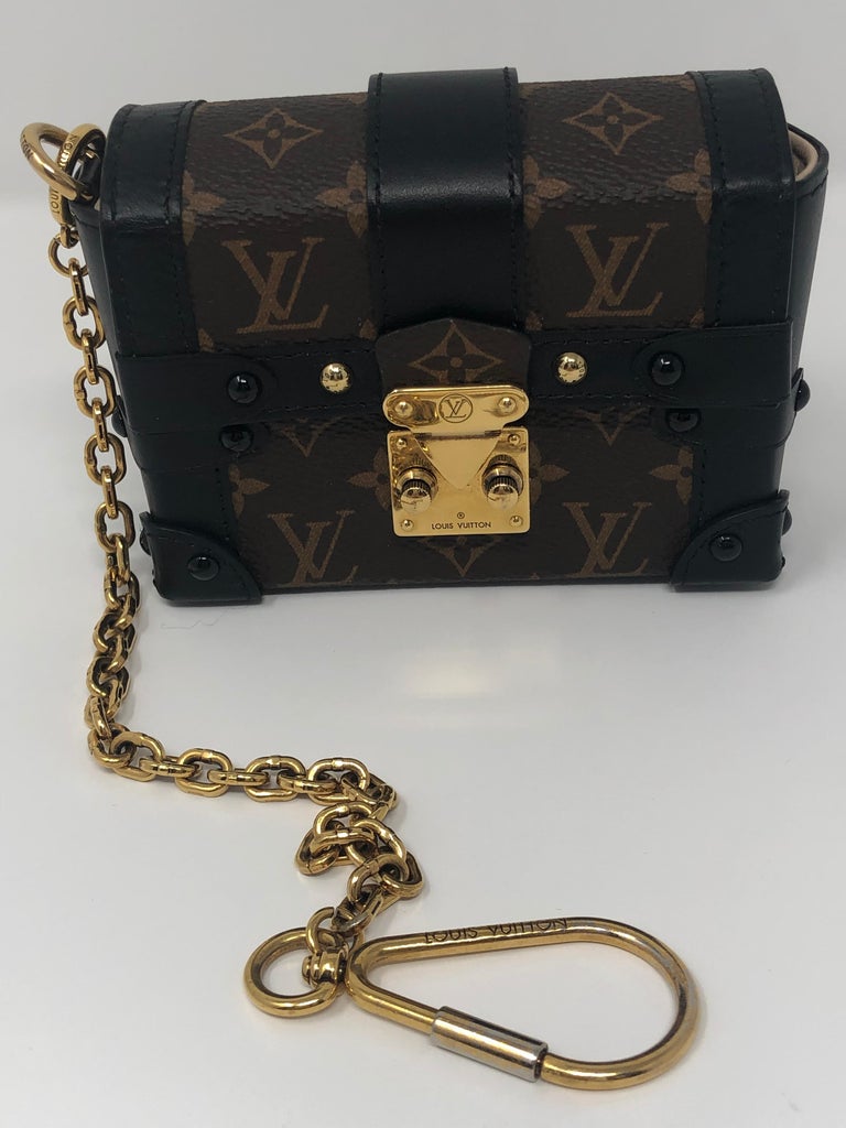 Louis Vuitton Monogram Essential Trunk Black at 1stDibs