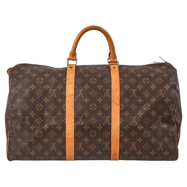LOUIS VUITTON MONOGRAM Keepall 50 For Sale at 1stDibs
