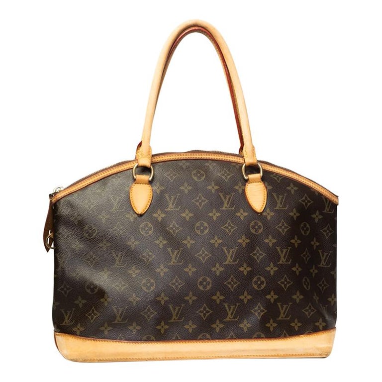 Louis Vuitton Monogram Lockit Horizontal Tote Bag For Sale at 1stDibs