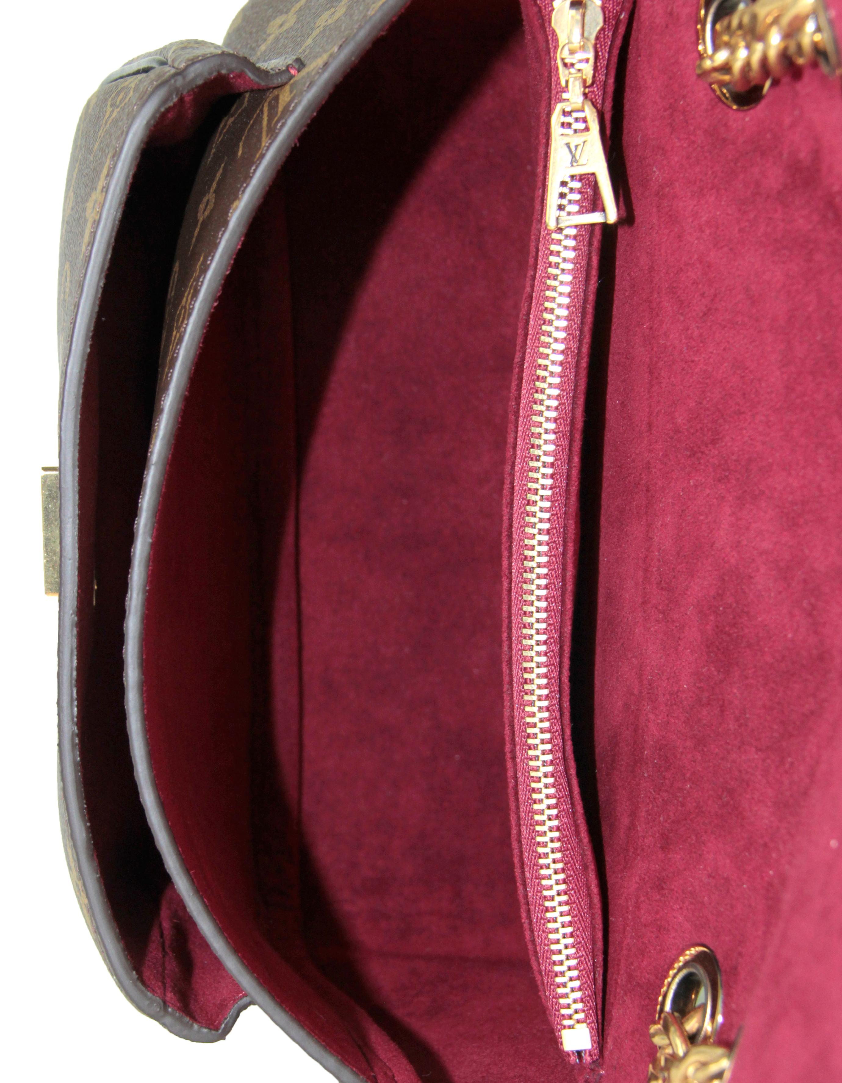 Louis Vuitton Monogram Logo Passy Flap Crossbody Shoulder Bag For Sale ...