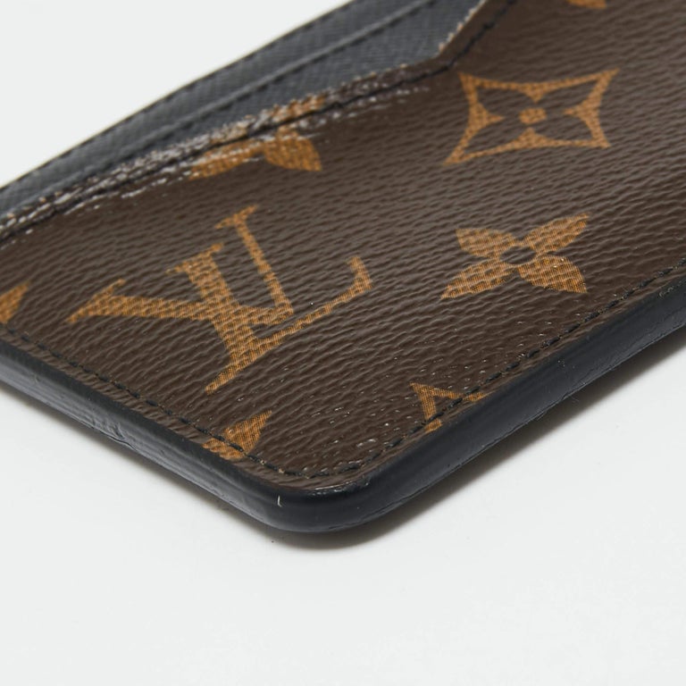 Louis Vuitton Monogram Macassar Canvas Neo Porte Cartes Card Holder For ...