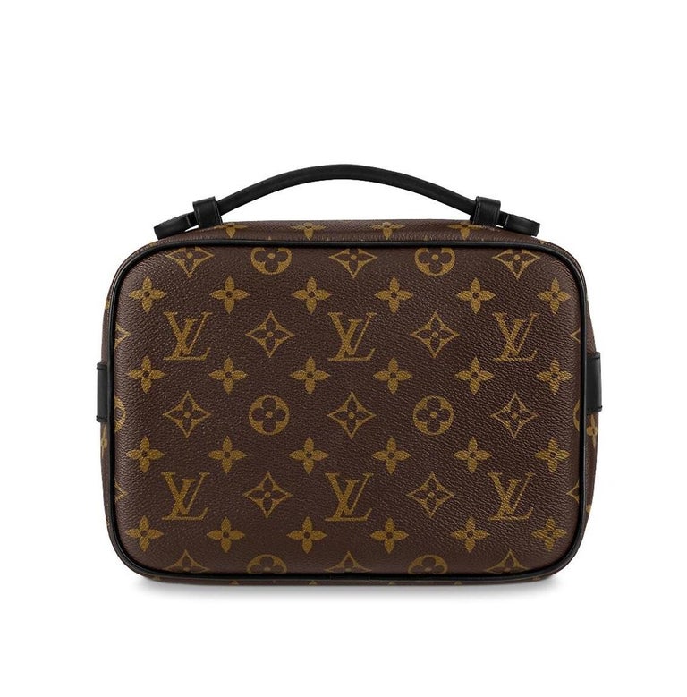 Louis Vuitton Monogram Macassar Canvas S Lock Messenger Bag For Sale at ...